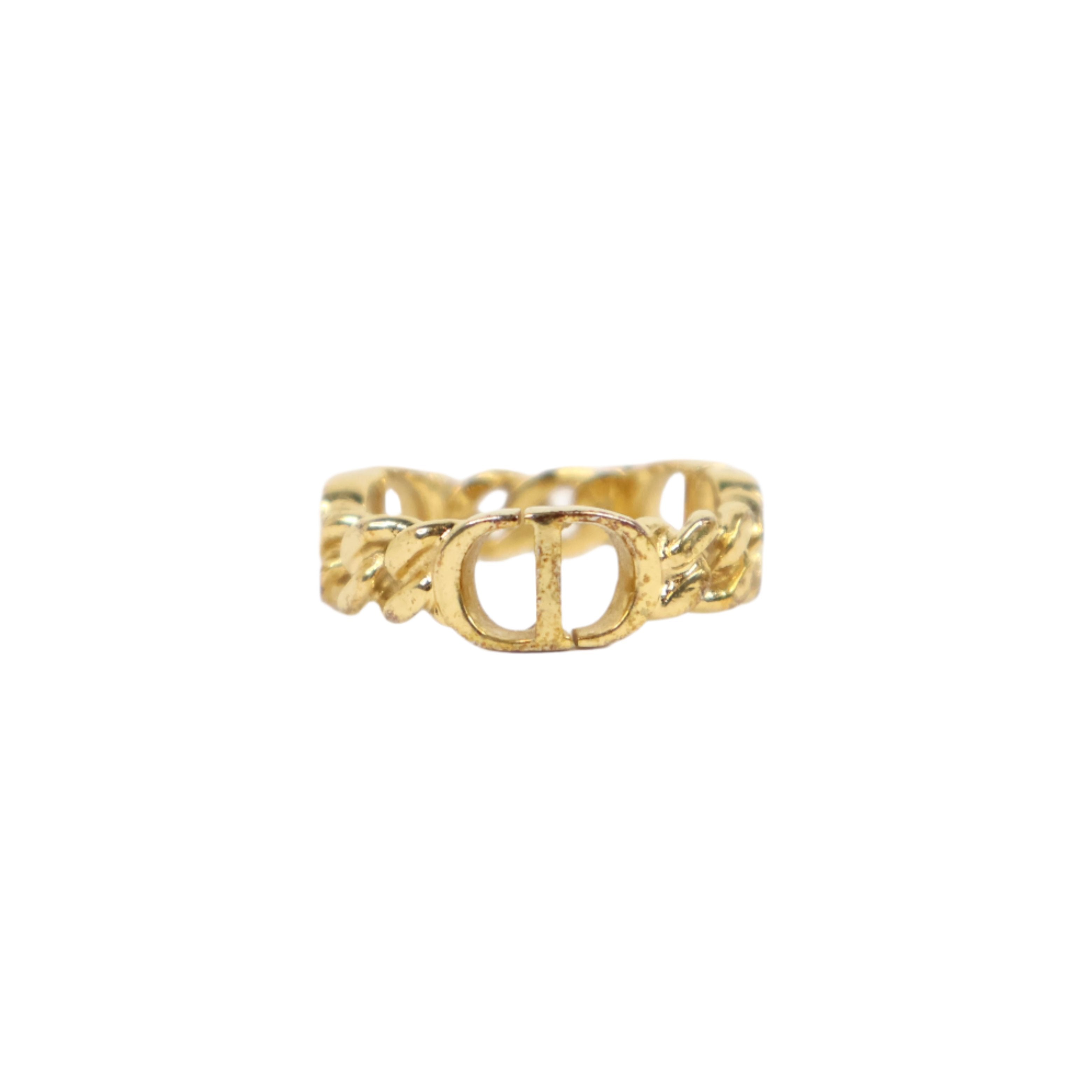 Christian Dior Rings Set Crystal Gold – brandloverbangkok.com
